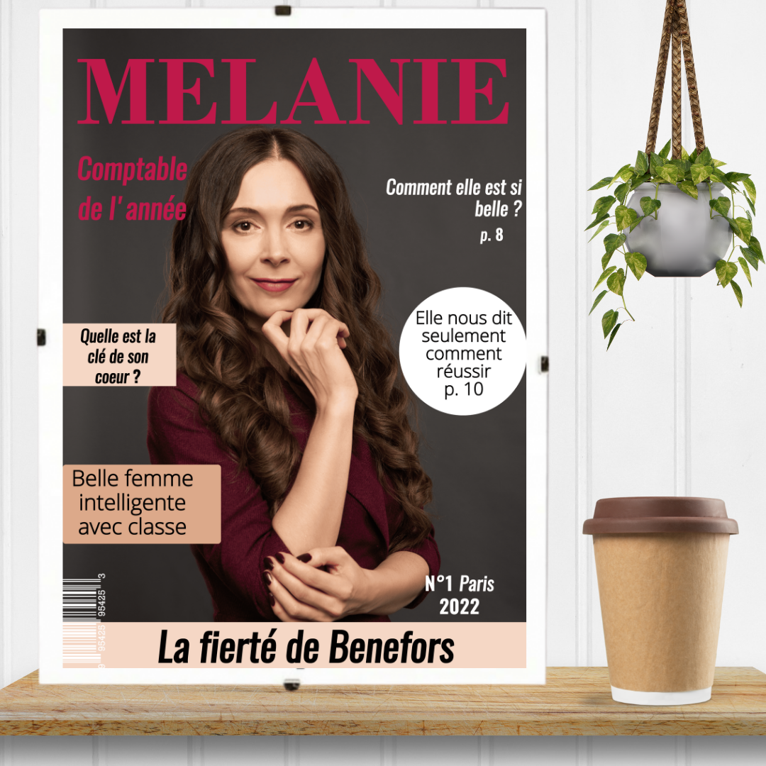 COMPTABLE DE LANNÉE - CADEAU POUR UNE COMPTABLE - AFFICHE - solovelybox.fr